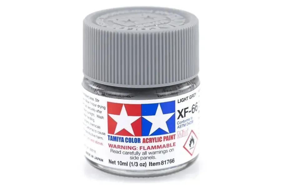 Buy Tamiya XF-66 Light Grey Flat Acrylic Paint 10ml