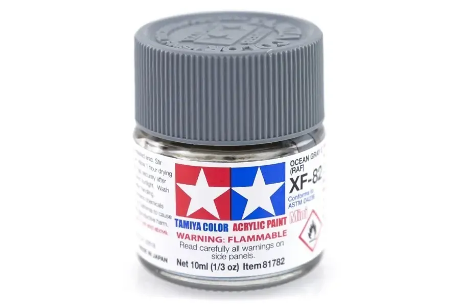 Buy Tamiya XF-82 Ocean Grey 2 (RAF) Flat Acrylic Paint 10ml
