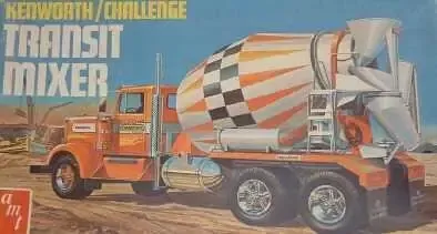 Purchase AMT 1215 1/25 Kenworth /Challenge Transit Cement Mixer Plastic ...