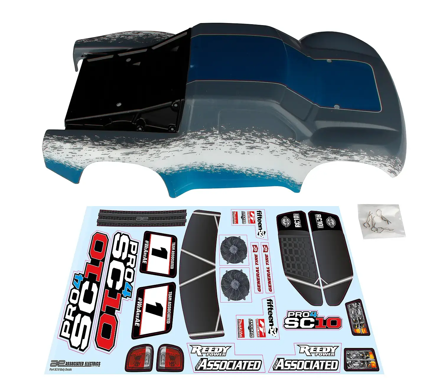 Buy Team Associated Pro4 SC10 Contender Body, painted 25858