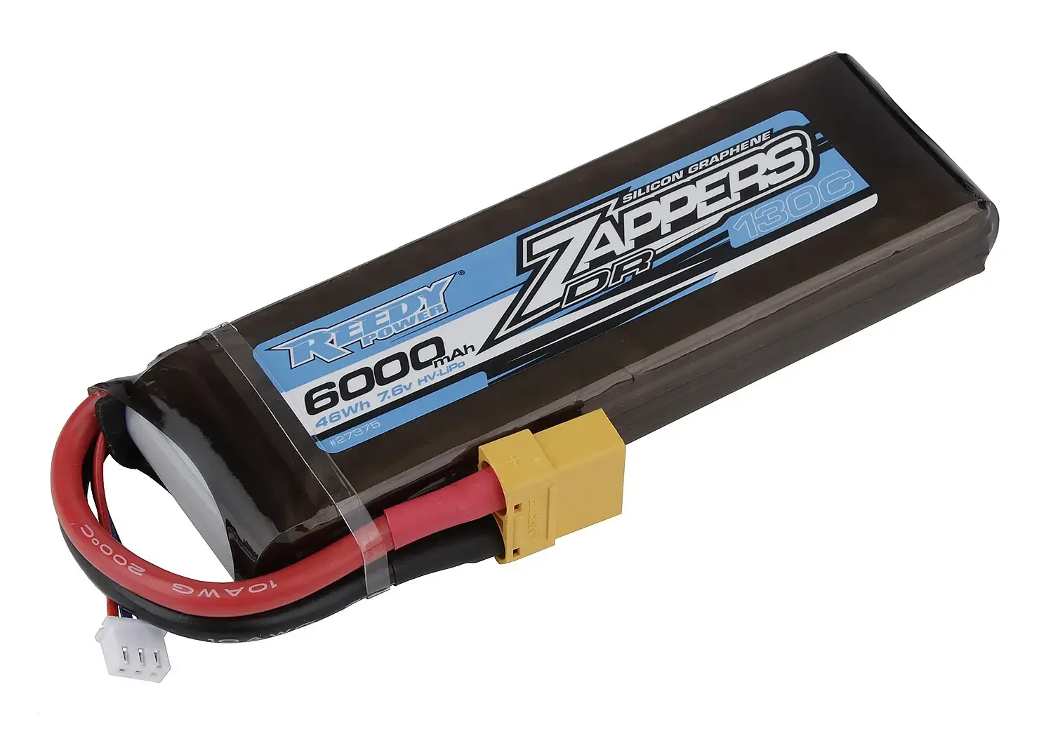Buy Zappers DR 6000mAh 130C 7.6V Stick (soft) w/XT90