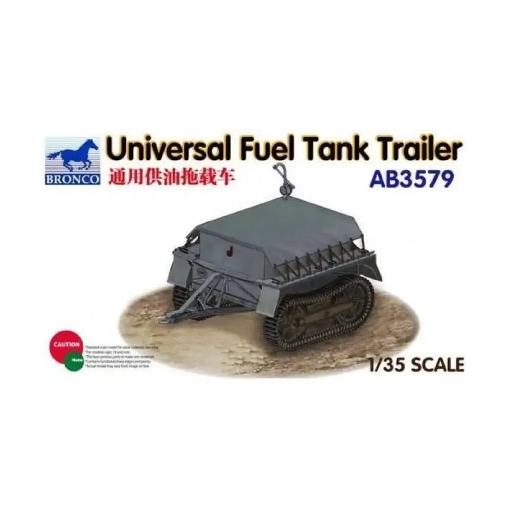 Buy Bronco AB3579 1/35 Universal Fuel Tank Trailer Plastic Model Kit