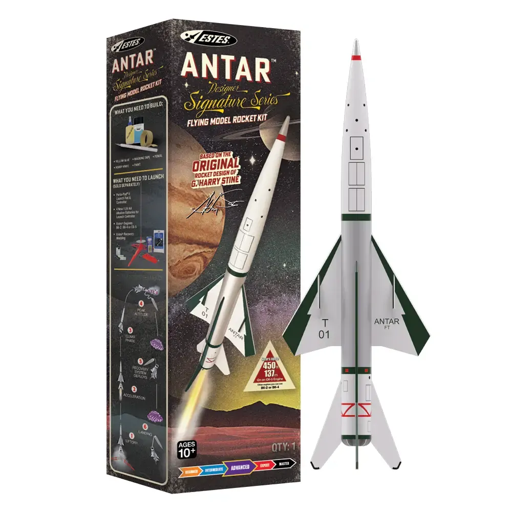 Buy Estes Antar Advanced Model Rocket Kit (18mm Standard Engine) [7310]