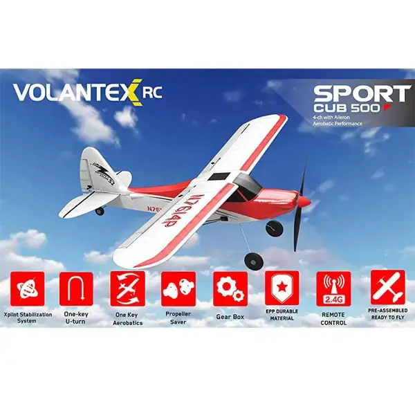 Buy Volantex Sport Cub 500 RTF 4CH GYRO Edition