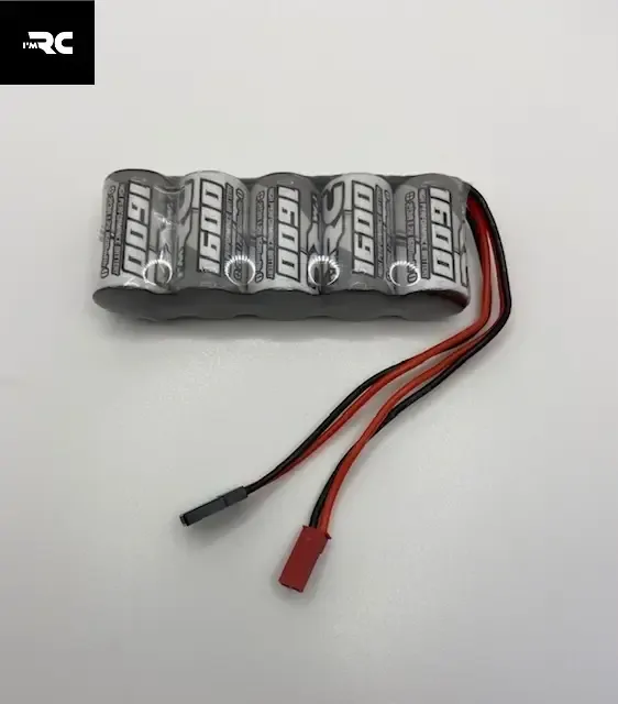 iM RC 1600MAH 2/3 SIZE CELL 6V FLAT RECEIVER BATTERY PACK - IM281