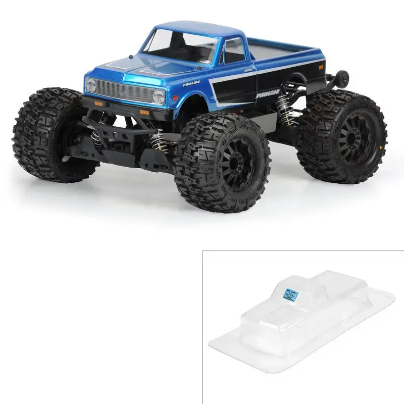 Buy Proline 1/10 Chevy C10 1972 Clear Body Suit Traxxas Stampede ...