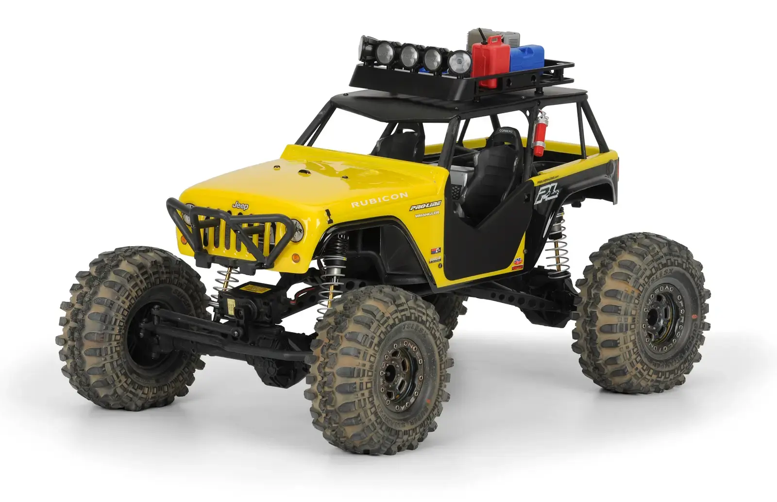 Purchase PROLINE JEEP WRANGLER RUBICON CUSTOMIZED CLEAR BODY FOR WRAITH ...