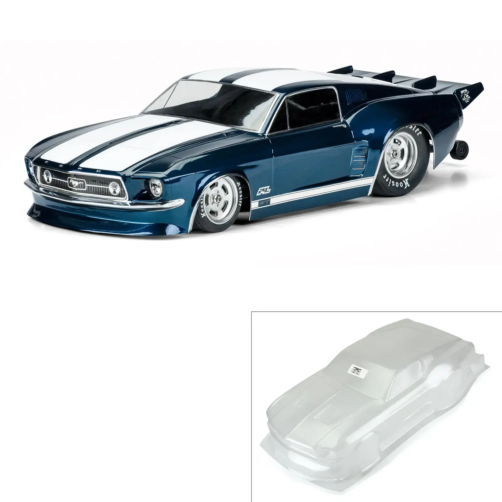 Buy Proline 1967 Ford Mustang Clear Body suit SCT Drag PRO357300