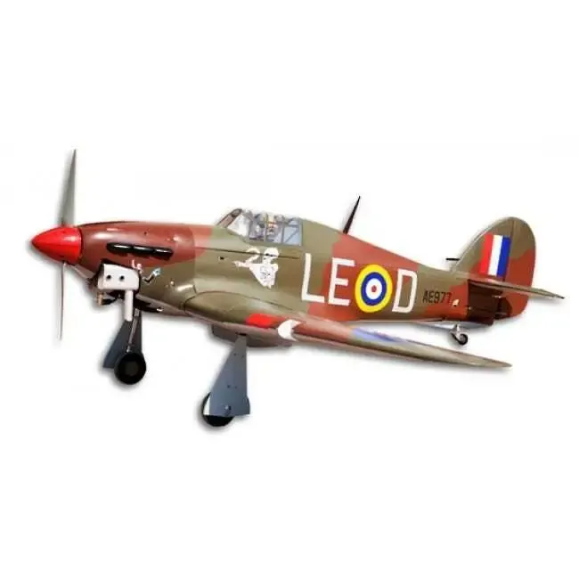 Order Seagull Models Hawker Hurricane RC Plane, 30cc ARF, SGHURRICANE30CC