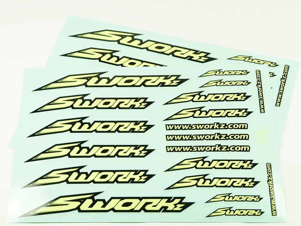 Order SWORKz Speed Logo Sticker (PushBar)(FY)(2pc)