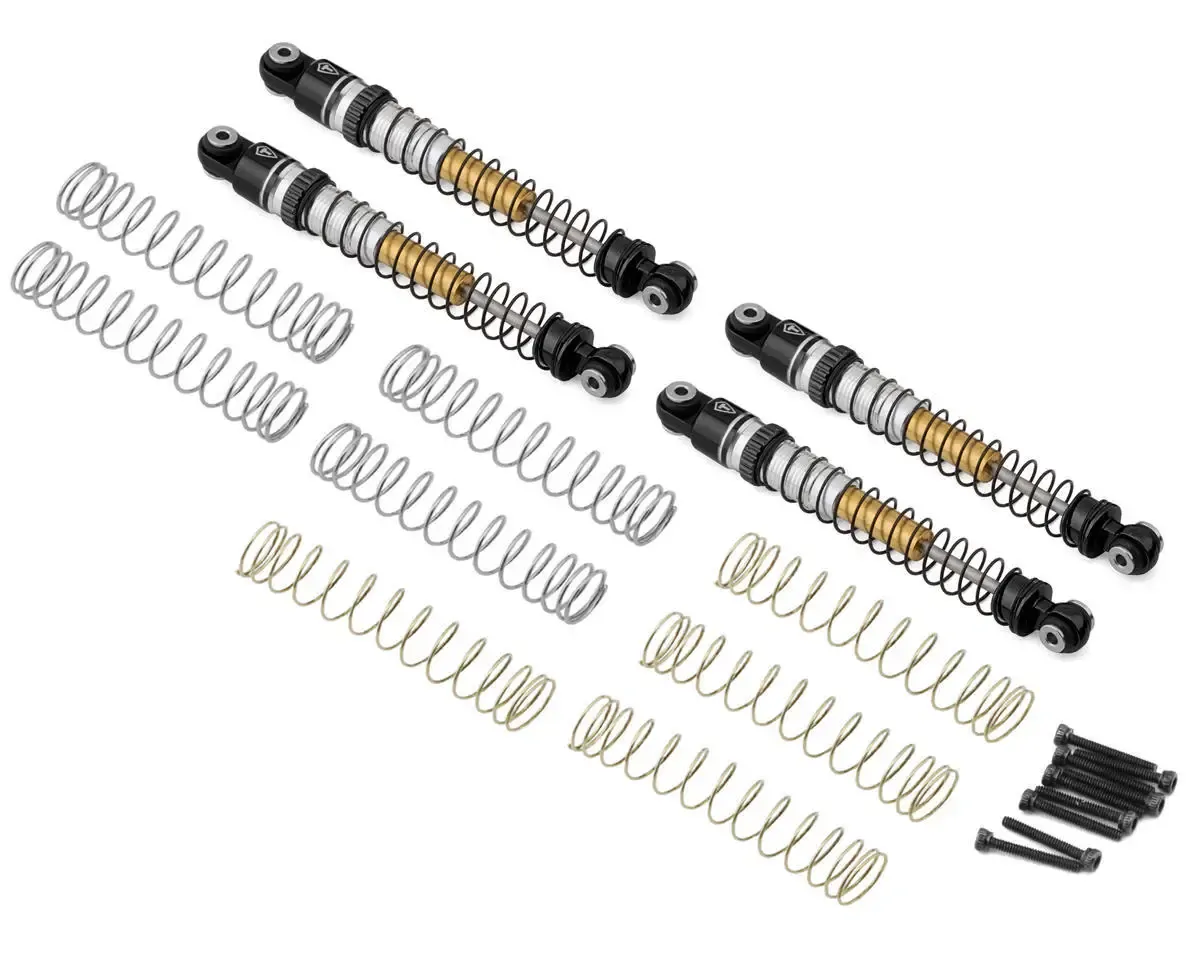 Buy Treal Hobby Axial AX24 Aluminum Long-Travel Threaded Shocks (53mm) (4)