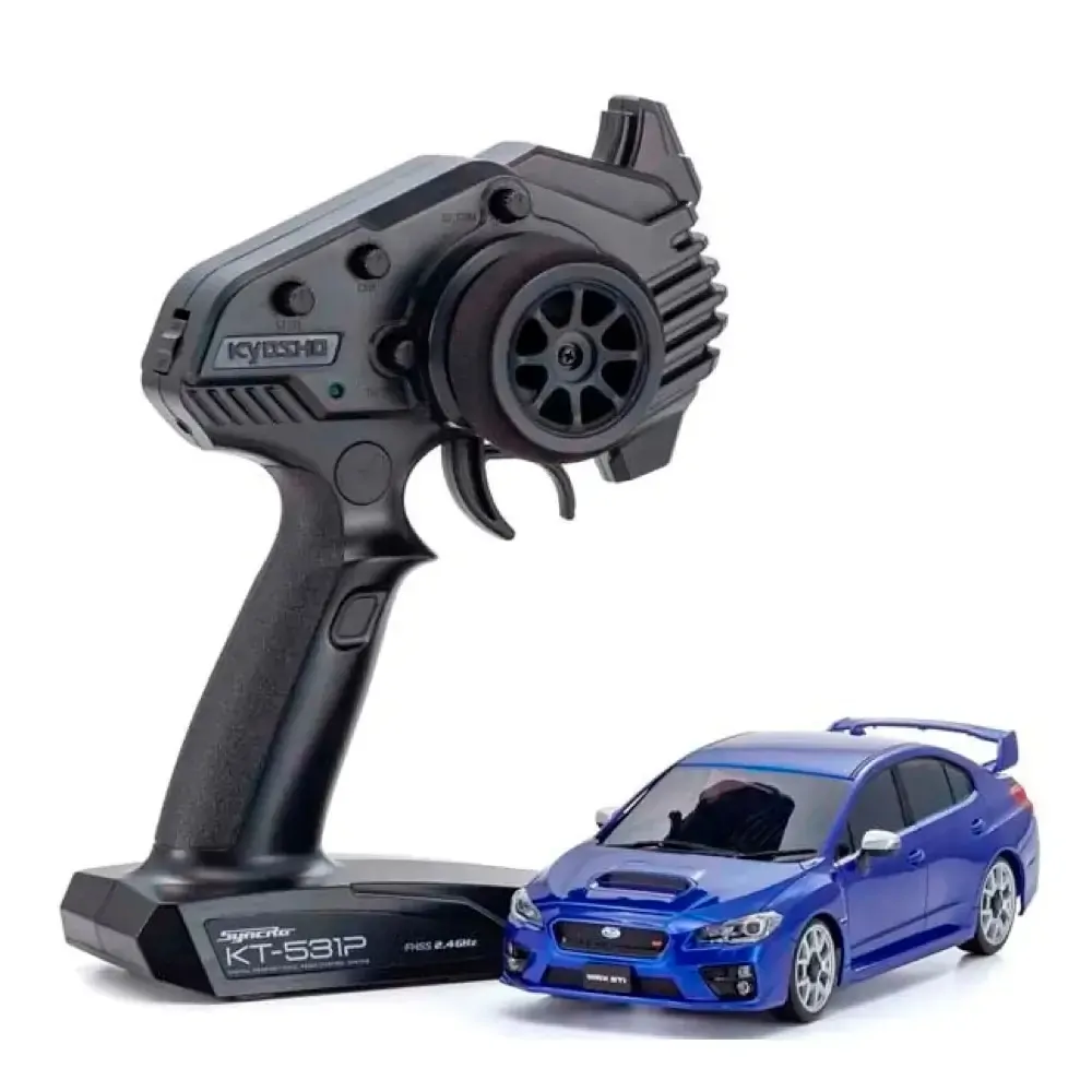 Kyosho 1/24 Mini-Z AWD MA-020 Readyset Subaru WRX STI WR Blue